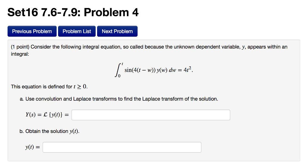 Solved Set16 76 79 Problem 4 Previous Problem Problem 7631