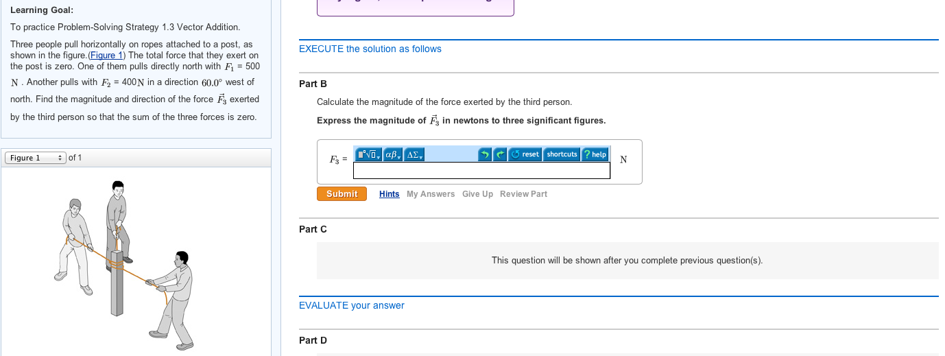 Solved To practice Problem solving strategy 1.3 vector | Chegg.com