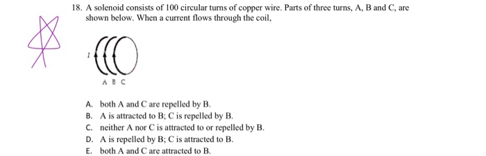 Solved A solenoid consists of 100 circular turns of copper | Chegg.com
