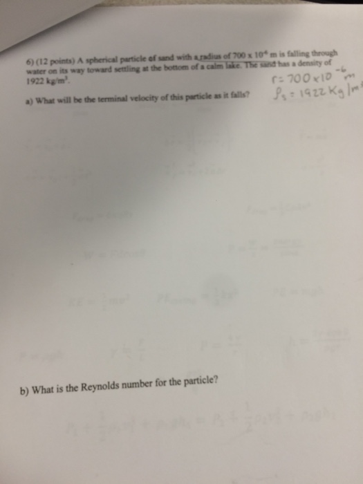 Solved What will be the terminal velocity of this particle | Chegg.com