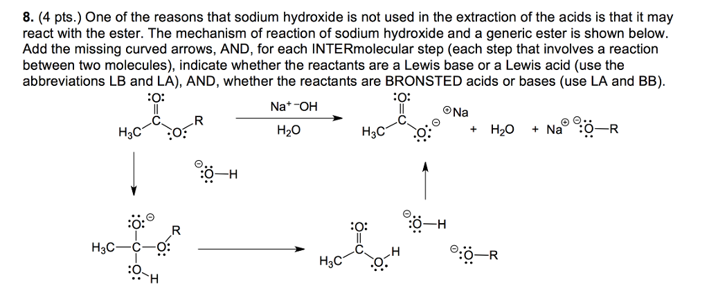 Solved One of the reasons that sodium hydroxide is not used | Chegg.com