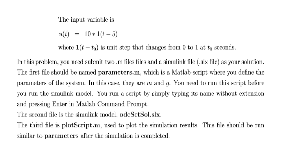 Solved Develop a simulink model to solve the following set | Chegg.com