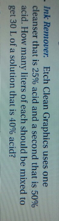 Solved Total-Value Problems and Mixture Problems | Chegg.com