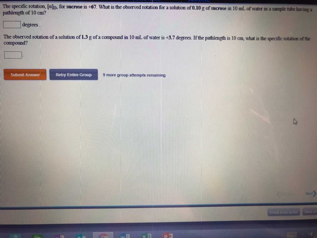 Solved The specific rotation, [a]n, for ()-malic acid is-27. | Chegg.com