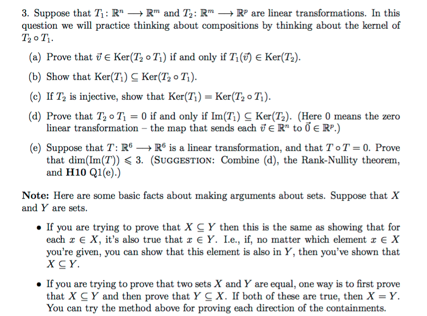 Solved Suppose that T_1: R^n rightarrow R^m and T_2: R^m | Chegg.com