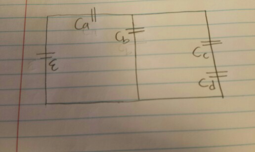 Solved Ca, Cb, and Cc each have a capacitance of | Chegg.com