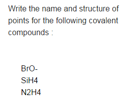 Solved Write the name and structure of points for the | Chegg.com
