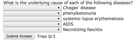 Solved Options: - Bacterial Infection - Viral Infection - | Chegg.com