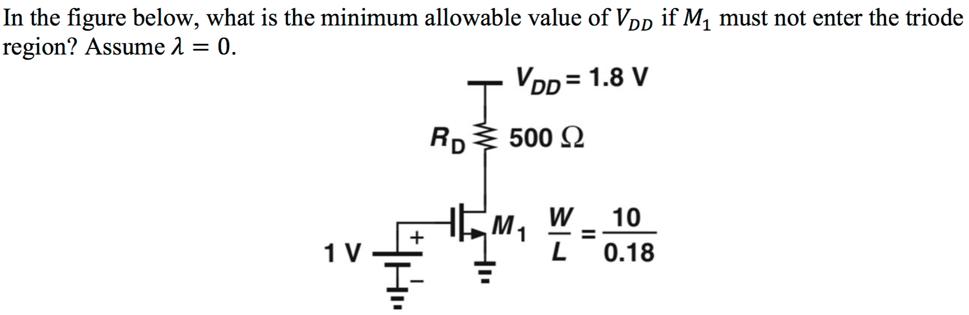 Solved In the figure below, what is the minimum allowable | Chegg.com