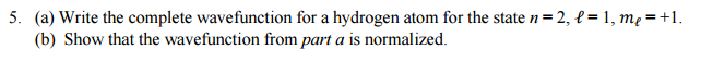 Solved 1. Show that the wavefunctions for a particle in a | Chegg.com