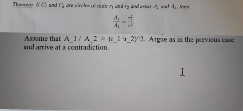 Solved Theorem: If C and C2 are circles of radii r and r2 | Chegg.com