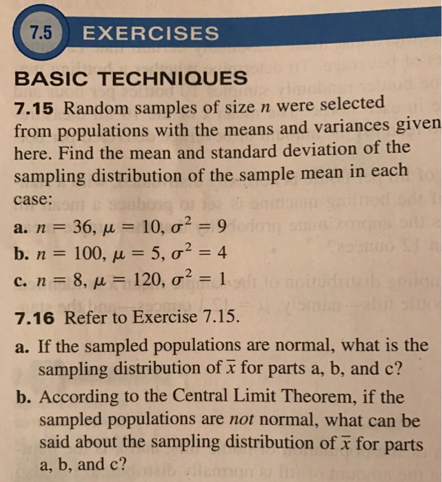 Solved Random samples of size n were selected from | Chegg.com