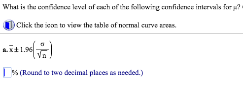 Solved The table of normal curve areas: please calculate | Chegg.com