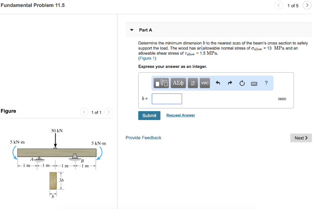 Solved Fundamental Problem 11 5 1 Of 5 Part A Determine The Chegg solved-fundamental-problem-11-5-1-of-5-part-a-determine-the-chegg