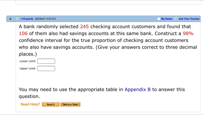 Solved A bank randomly selected 245 checking account | Chegg.com