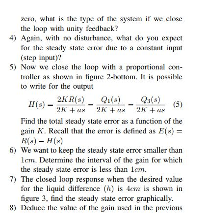 02 03 Figure 1: Tank system for problem 1 PROBLEM 1 | Chegg.com