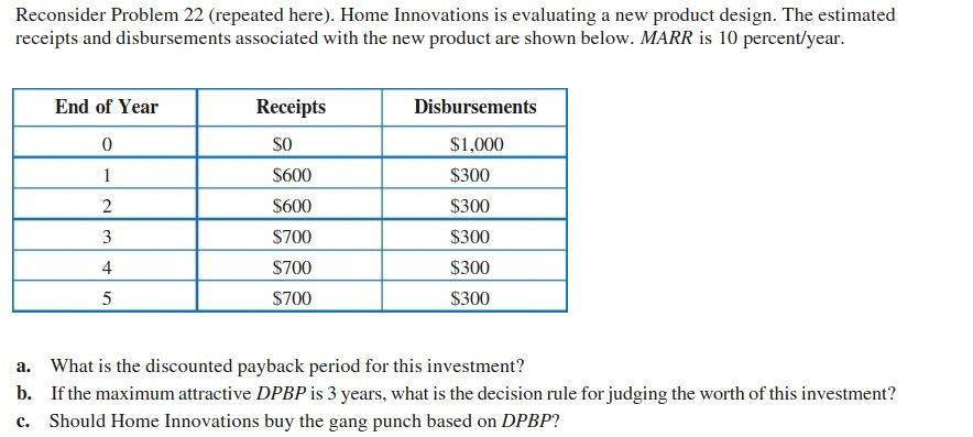 Reconsider Problem 22 (repeated here). Home | Chegg.com