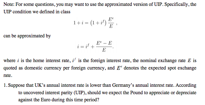 Solved Note: For some questions, you may want to use the | Chegg.com