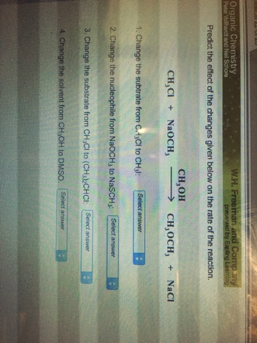 Solved Predict the effect of the changes given below on the | Chegg.com