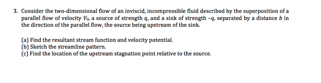 Solved Consider the two-dimensional flow of an inviscid, | Chegg.com