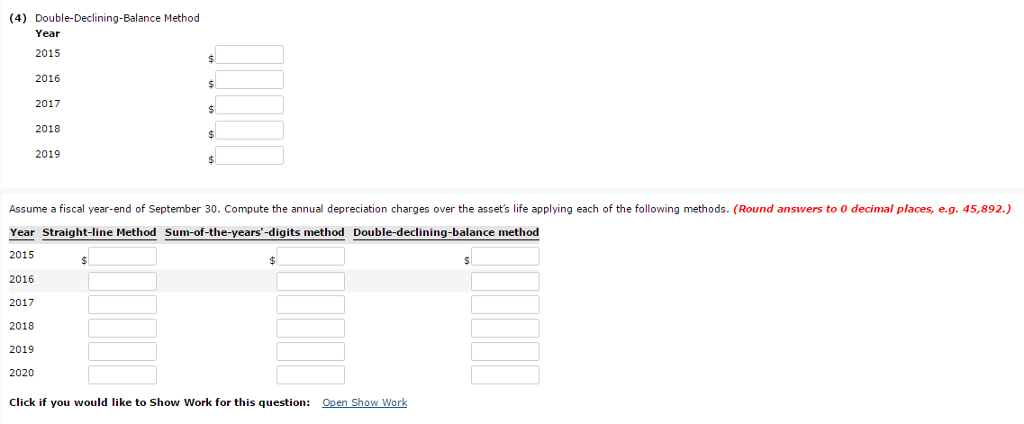 Solved Problem 11-11 On January 1, 2015, a machine was | Chegg.com