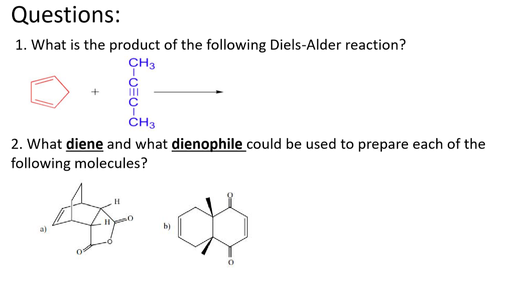 Solved What is the product of the following Diels-Alder | Chegg.com