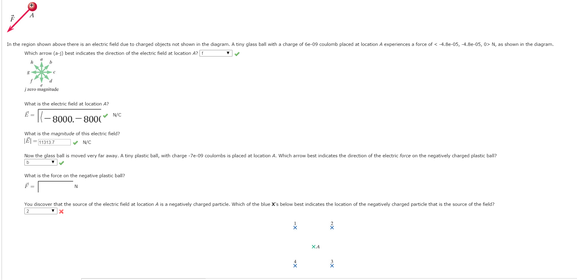 Solved In the region shown above there is an electric field | Chegg.com