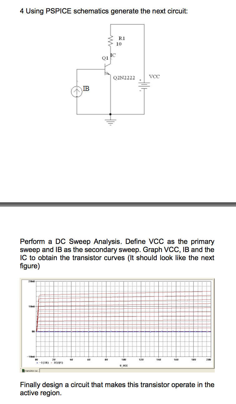 Solved Using PSPICE schematics generate the next circuit: | Chegg.com