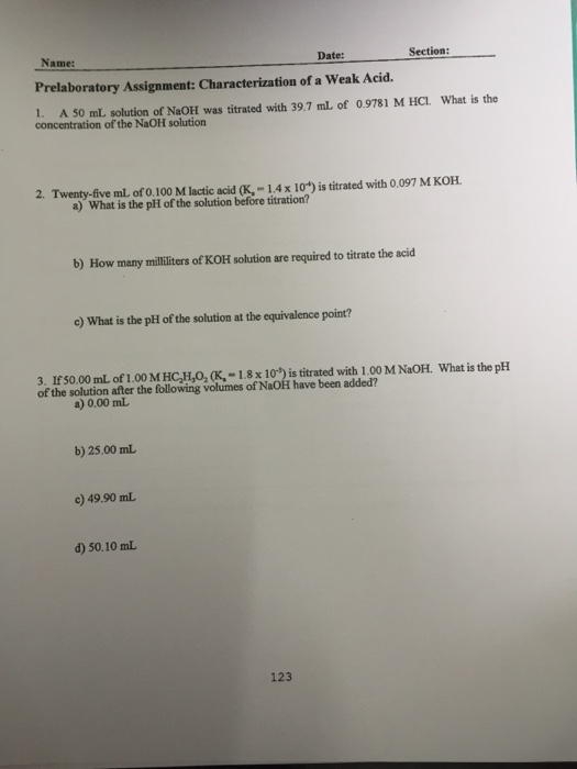 Solved A SO ml.solution of NaOh was titrated with 39 7 mL of | Chegg.com