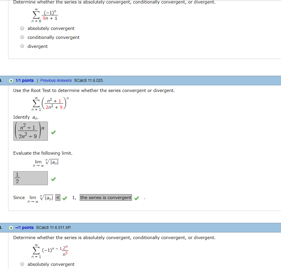 Solved Determine Whether The Series Is Absolutely