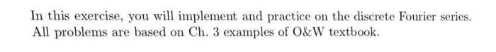 Solved (Signals and system (matlab HW))(Discrete time | Chegg.com