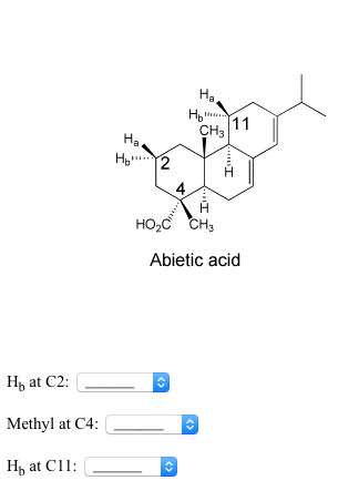 Solved Abietic acid is a constituent of rosin obtained as an | Chegg.com