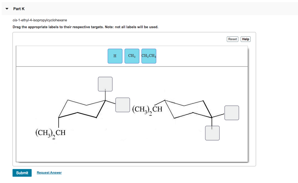 Solved Complete the two chair conformers for each of the | Chegg.com
