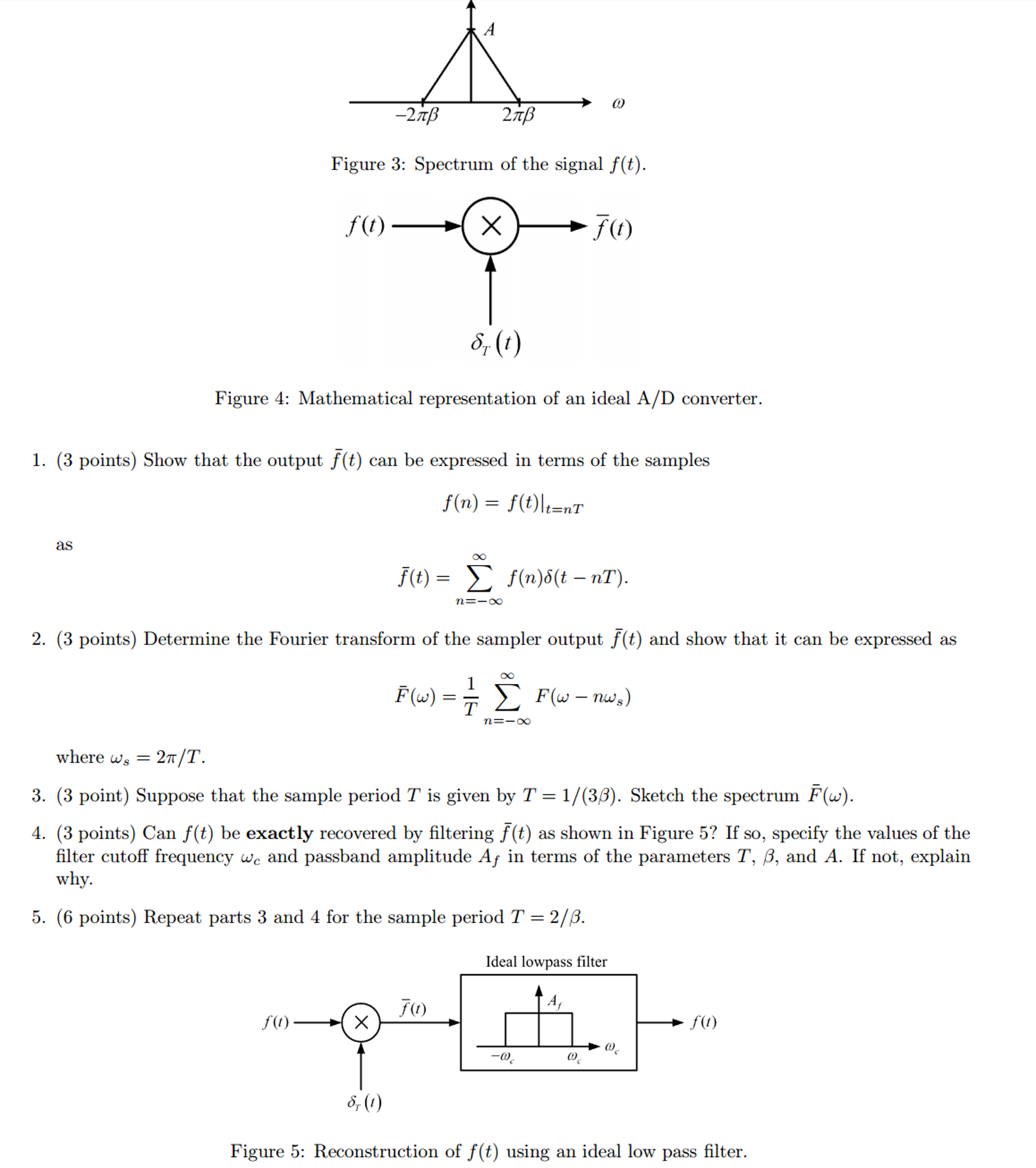 Solved This problem shows how Fourier transforms can be used | Chegg.com