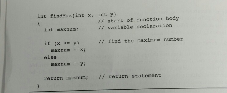 1. Add the findMax) function, Program 6.5 on pages | Chegg.com