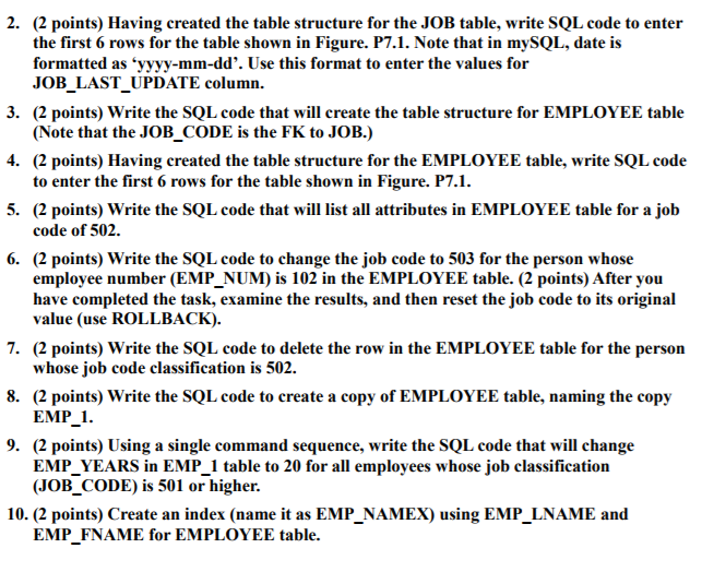 Solved Problem: The Ch07_ConstructCo database stores data | Chegg.com