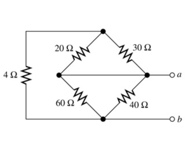 Solved find equivalent resistance between a and b. show all | Chegg.com