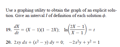 Solved In Problems 19 and 20 verify that the indicated | Chegg.com