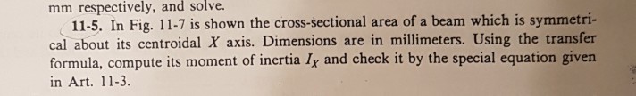 Solved mm respectively, and solve. 11-5. In Fig. 11-7 is | Chegg.com