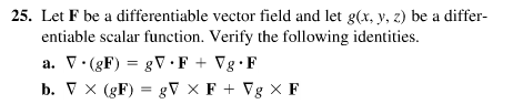 Solved Let F be a differentiable vector field and let g(x, | Chegg.com