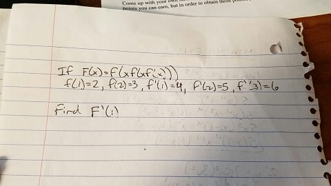 Solved If F(x) = f(xf(xf(x))) f(1) = 2, f(2) = 3, f(1) = 4, | Chegg.com