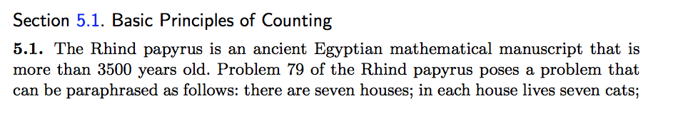 Solved Section 5.1. Basic Principles of Counting 5.1. The | Chegg.com