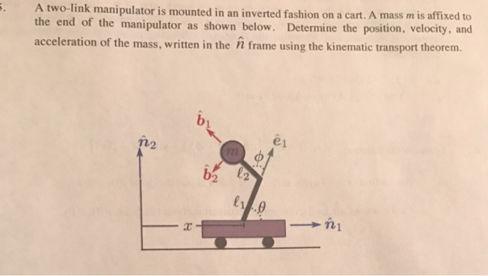 Solved Can someone help me solve this dynamics problem using | Chegg.com