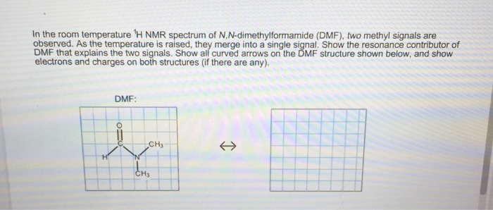 Solved In the room temperature ^1H NMR spectrum of N, | Chegg.com