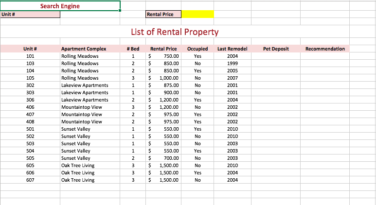 39+ Excel Chapter 1 Mid-Level 1 - Rentals - DaleRenesmae 39+ Excel Chapter 1 Mid-Level 1 - Rentals - DaleRenesmae