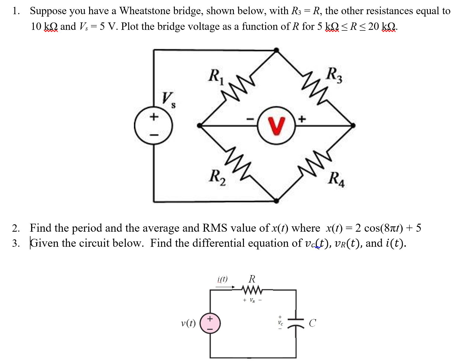 Wheatstone Bridge Voltage Equation at Sherie Lentz blog