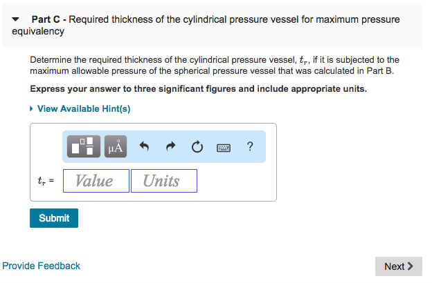 Solved Learning Goal To calculate the maximum allowable | Chegg.com