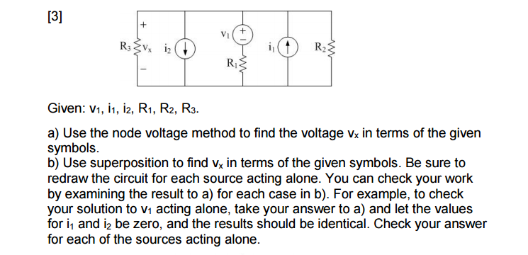 Solved Given: v1, v2, i1, i2, R1, R2. a) Use the branch | Chegg.com