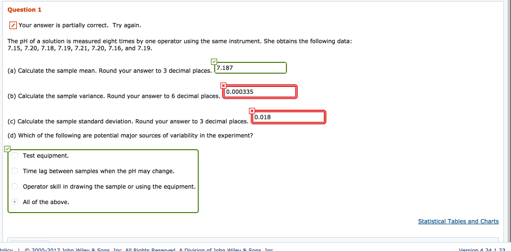 Solved Question 1 Your Answer Is Partially Correct Try