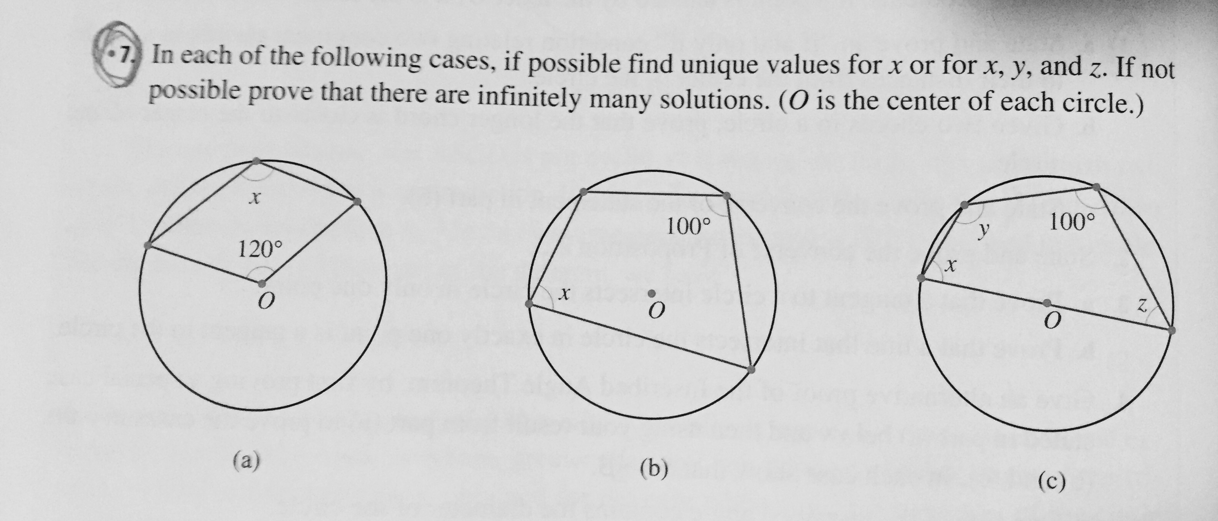 Solved In each of the following cases, if possible find | Chegg.com